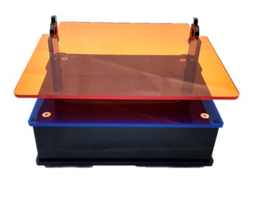 blueBox™ Pro Transilluminator with Imaging Hood – miniPCR