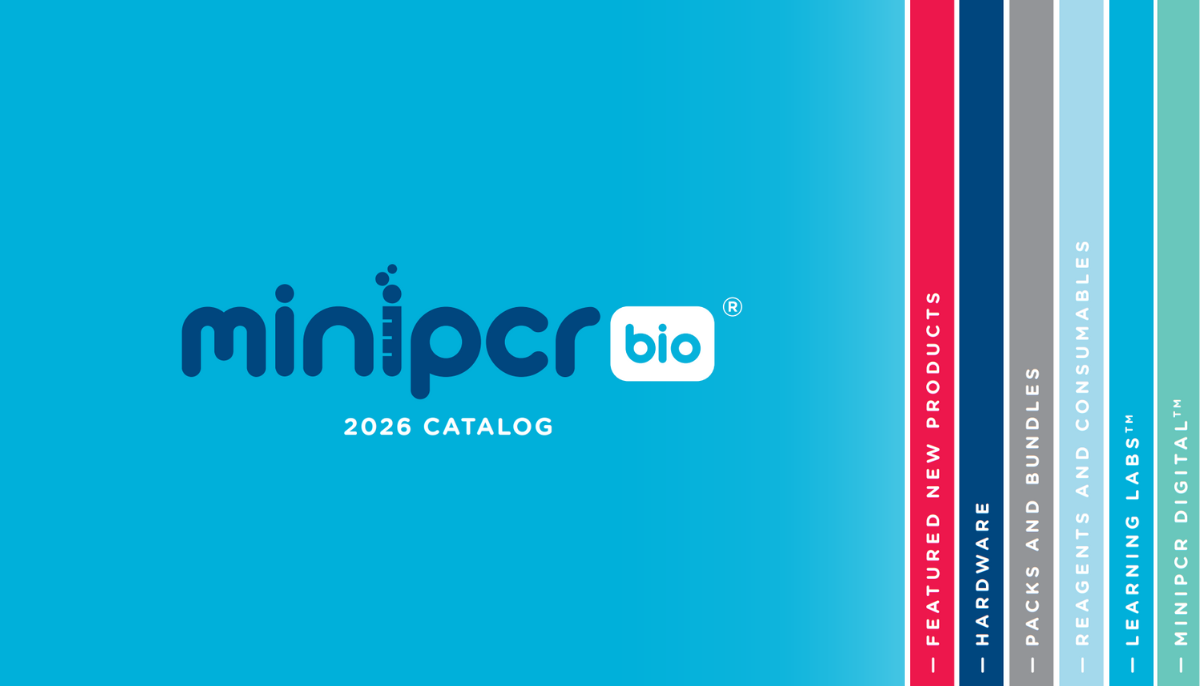 New in Accessible Biotech: miniPCR bio’s 2026 Catalog! – miniPCR bio